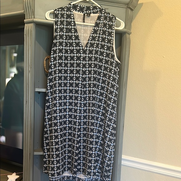 new directions | Dresses | New Directions Black And White Sheath Midi ...